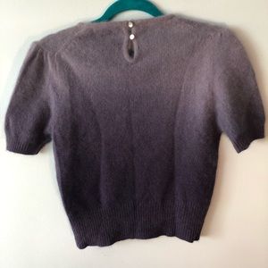 Vintage | Sweaters | Vintage Short Sleeve Wool Short Sleeve Sweater ...